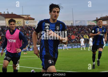 Samuele Angori (Pisa) celebrates during AC Pisa vs SS Juve Stabia ...