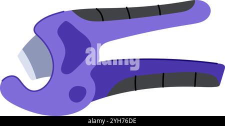 ratchet pipe cutter cartoon vector illustration Stock Vector Image ...