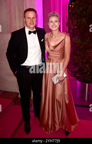 Britta Heidemann mit Bruder Gerrit Heidemann beim 54. Ball des Sports ...