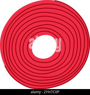 temperature pipe insulation cartoon vector illustration Stock Vector ...