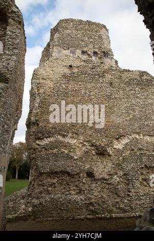 Weeting Castle ruined medieval manor house Stock Photo - Alamy