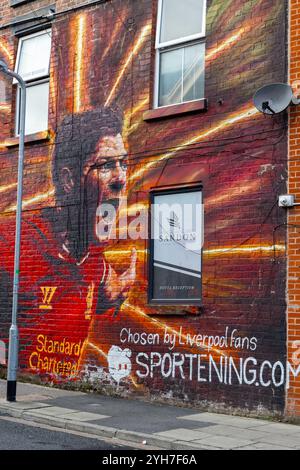 STEVEN GERRARD LIVERPOOL FC LIVERPOOL FC ANFIELD LIVERPOOL ENGLAND 01 ...