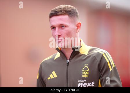 Nottingham Forest's Elliot Anderson before the Premier League match at ...
