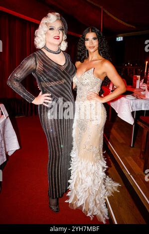 Micaela Schäfer at the gala premiere of the Palazzo Dinner Show 2025 at ...