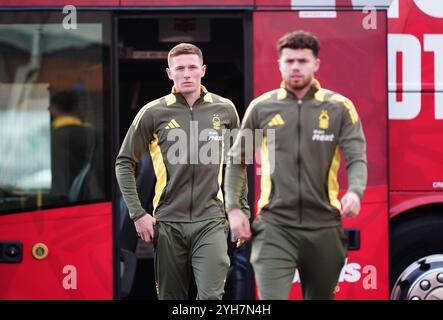 Nottingham Forest's Elliot Anderson before the Premier League match at ...