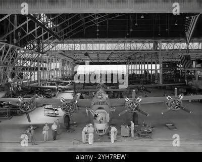 The B-24 Liberator, produced by Consolidated Aircraft during World War ...