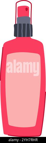 mist setting spray cartoon vector illustration Stock Vector Image & Art ...