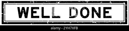 well done stamp. well done square grunge sign. well done Stock Vector ...