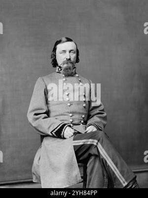 Portrait of Major general George Edward Pickett of Confederate States ...