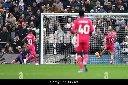 Ipswich Town's Liam Delap (right) celebrates after scoring his sides ...
