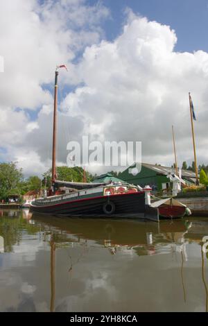 Museum of the Broads Stalham Staithe Norfolk UK Stock Photo - Alamy
