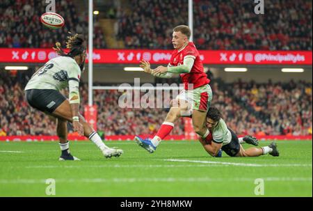 Caleb Muntz of Fiji in action during Quilter Nations Series match ...