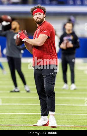 Buffalo Bills tight end Dawson Knox (88) celebrates his touchdown ...