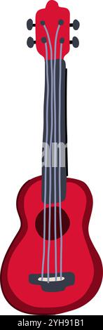 chords ukulele cartoon vector illustration Stock Vector Image & Art - Alamy