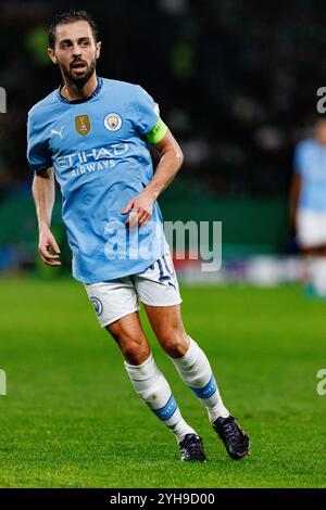 Bernardo Silva of Manchester City seen during the Premier league ...