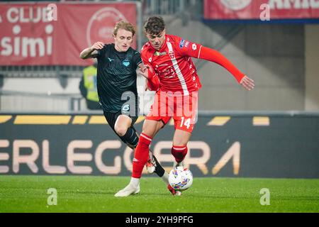 Daniel Maldini of Italy and Nicolò Rovella of Italy during a Italy ...