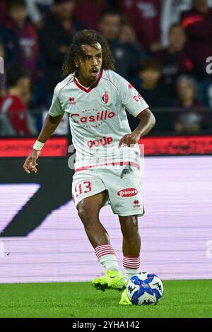 Mehdi Dorval of SSC Bari during the Italian Serie B soccer championship ...