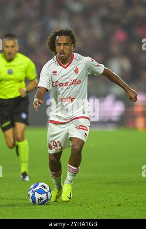 Mehdi Dorval (SSC Bari) in action during Palermo FC VS SSC Bari Serie B ...