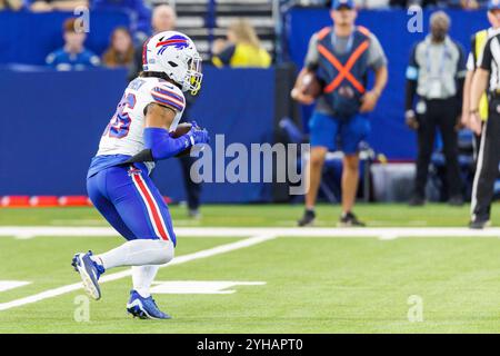 Buffalo Bills running back Ty Johnson (26) takes the field for an NFL ...