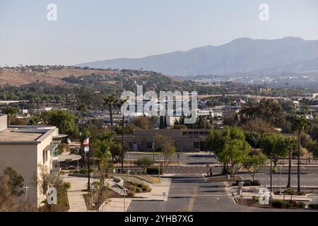 Norco, California, USA - November 9, 2024: Afternoon sun shines on ...