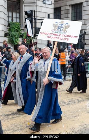 Honourable Company of Air Pilots at the Lord Mayor's Show Parade ...