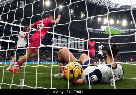 Ipswich Town's Liam Delap celebrates scoring their side's first goal of ...