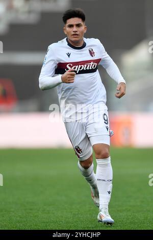 Santiago Castro (Bologna Fc) in action during Bologna FC vs AC Milan ...