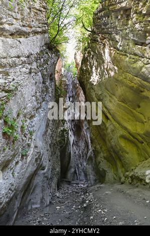 Unique natural creation in Dagestan Karadakh gorge, Russia Stock Photo ...