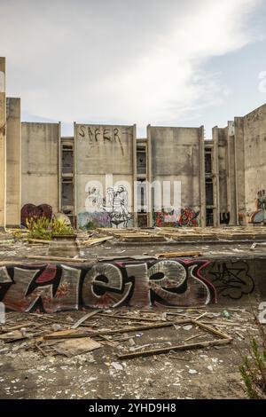 The Balkan Palace Hotel building, a luxury landmark hotel built in 1956 ...