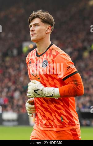 Sheffield United goalkeeper Michael Cooper during the Sky Bet ...