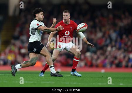 Caleb Muntz of Fiji in action during Quilter Nations Series match ...