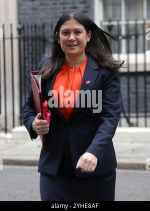 Culture Secretary Lisa Nandy leaves 10 Downing Street, London ...