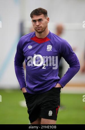 England's Tom Roebuck during a training session at Allianz Stadium ...