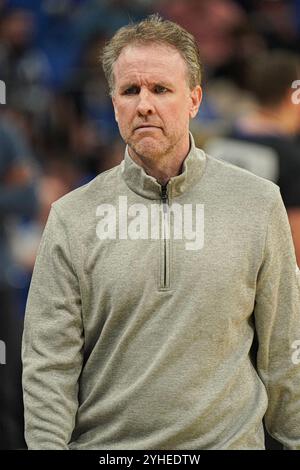 Washington Wizards head coach Brian Keefe in action during the first ...