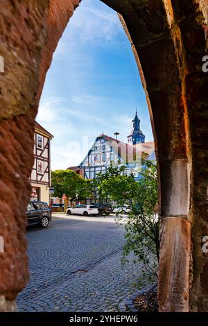 Cityscape of of Schwalmstadt Treysa, Hesse, Germany Stock Photo - Alamy