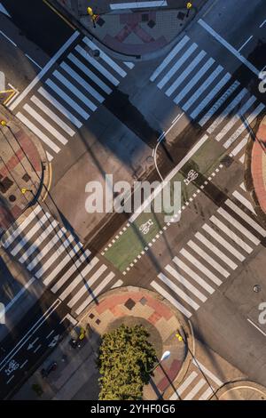 Aerial view of La Romareda neighborhood, Zaragoza Stock Photo - Alamy