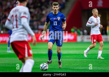 Petar Sucic in action during the Pre-season friendly match between ...