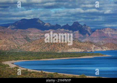 Beautuful landscapes in Baja California, Mexico. Travel background ...