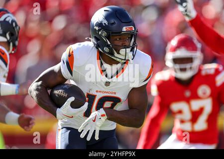 Denver Broncos wide receiver Marvin Mims Jr. in action during an NFL ...