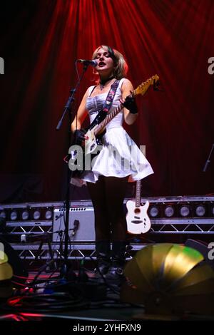 Luvcat, british bsnd, performing live at the Uber Eats Music Hall in ...