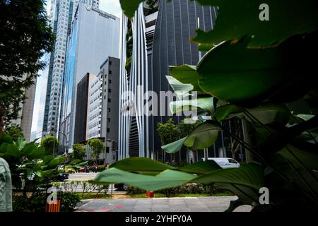 The striking modern Capita spring building Singapore Asia showing ...