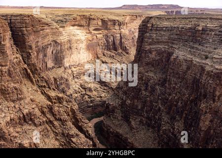 The Little Colorado River Gorge adjacent to Grand Canyon National Park ...