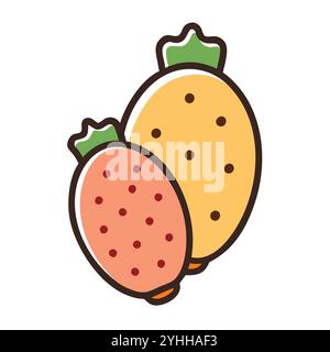Prickly pear icon, simple style Stock Vector Image & Art - Alamy