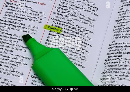 Duden woerterbuch 12 Stock Photo - Alamy