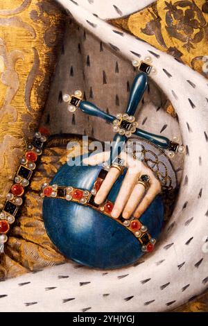 Detail, Queen Elizabeth I, (1533-1603), about 1600, By an unknown ...