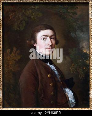 Thomas Gainsborough (1727-1788), Self Portrait painting of the English ...