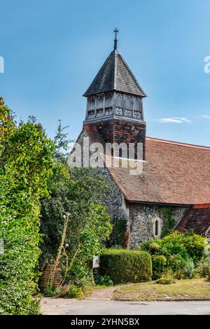 St mary s Church stodmarsh village kent Stock Photo - Alamy