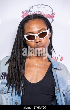 Actor Travis White attends Christine Peake Presents Cheeky Peakey's ...