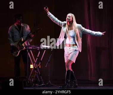 AMSTERDAM - S10, the stage name of Stien den Hollander, during the ...