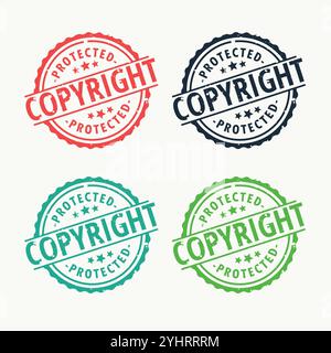 copyright vintage stamp. copyright sign Stock Vector Image & Art - Alamy